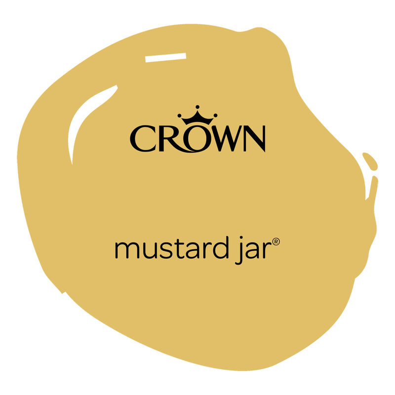 ПОЧИСТВАЩА СЕ БОЯ CROWN EASYCLEAN MATT 200 MUSTRD JAR / 2,5 - Би енд Ес ...